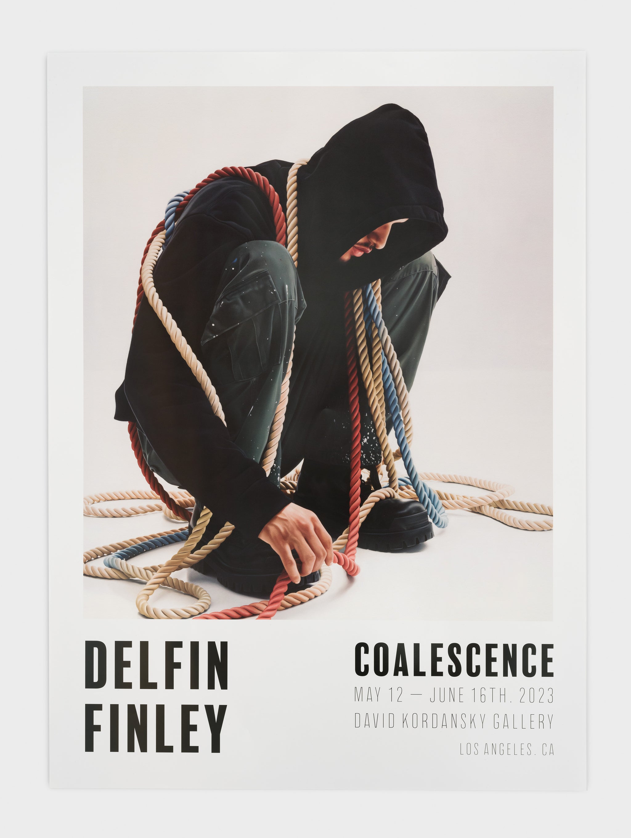 Coalescence Exhibition Poster – David Kordansky Gallery